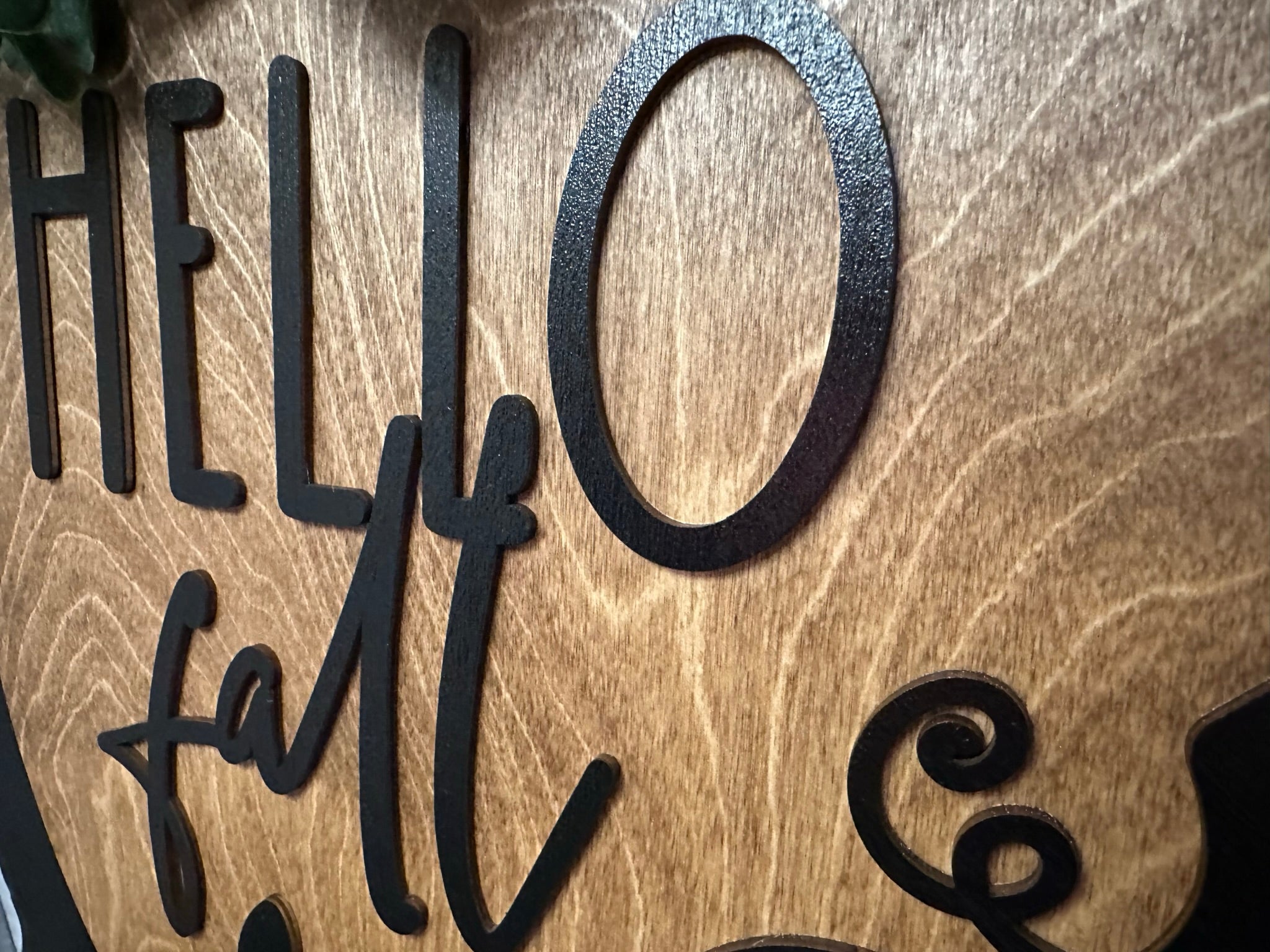 Hello Fall Pumpkin Door Sign – DeluxHub